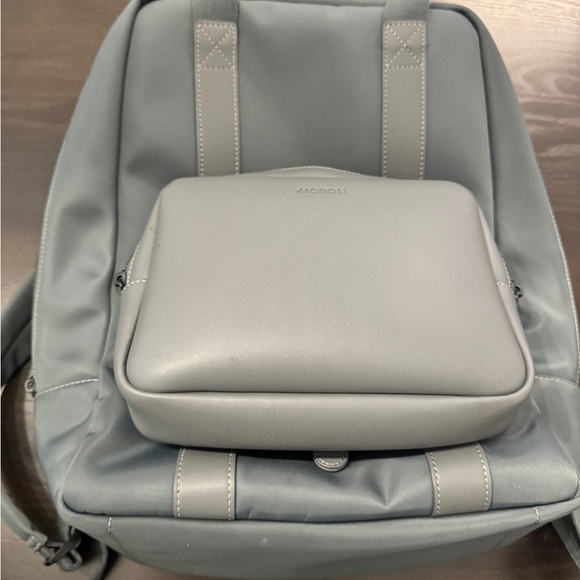 Bags | Monos Metro Backpack Bluegray | Poshmark